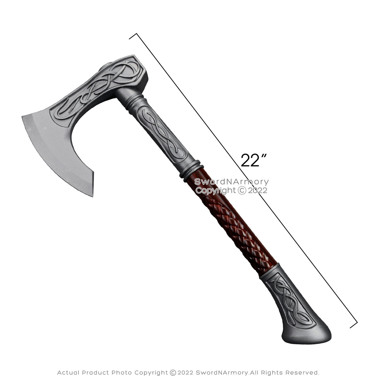 2 Pcs Axe Set Norse Assassin Valhalla Eivor Varinsdottir Metal Cosplay ...