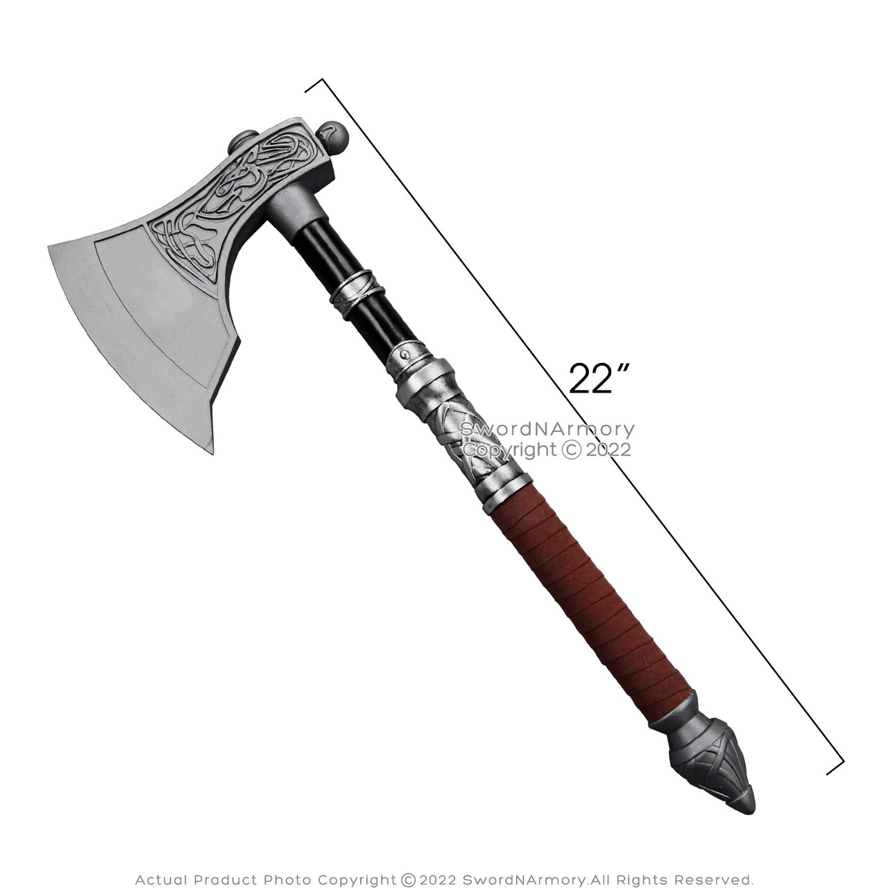 2 Pcs Axe Set Norse Assassin Valhalla Eivor Varinsdottir Metal Cosplay ...