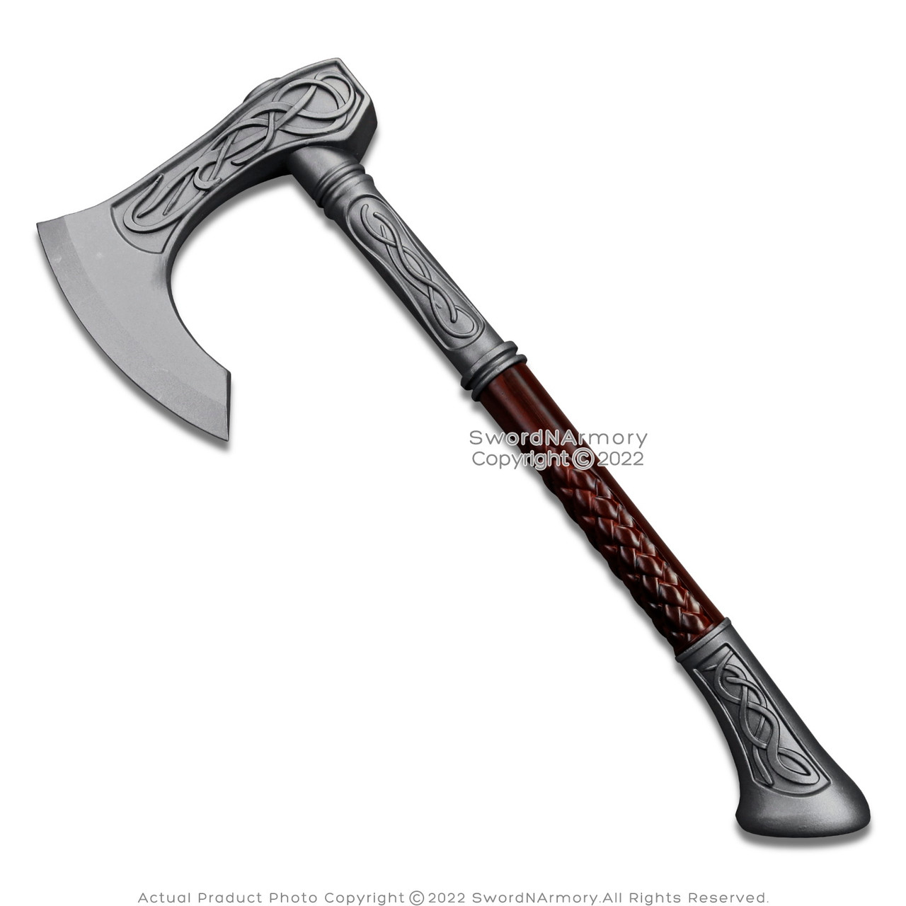 2 Pcs Axe Set Norse Assassin Valhalla Eivor Varinsdottir Metal Cosplay ...