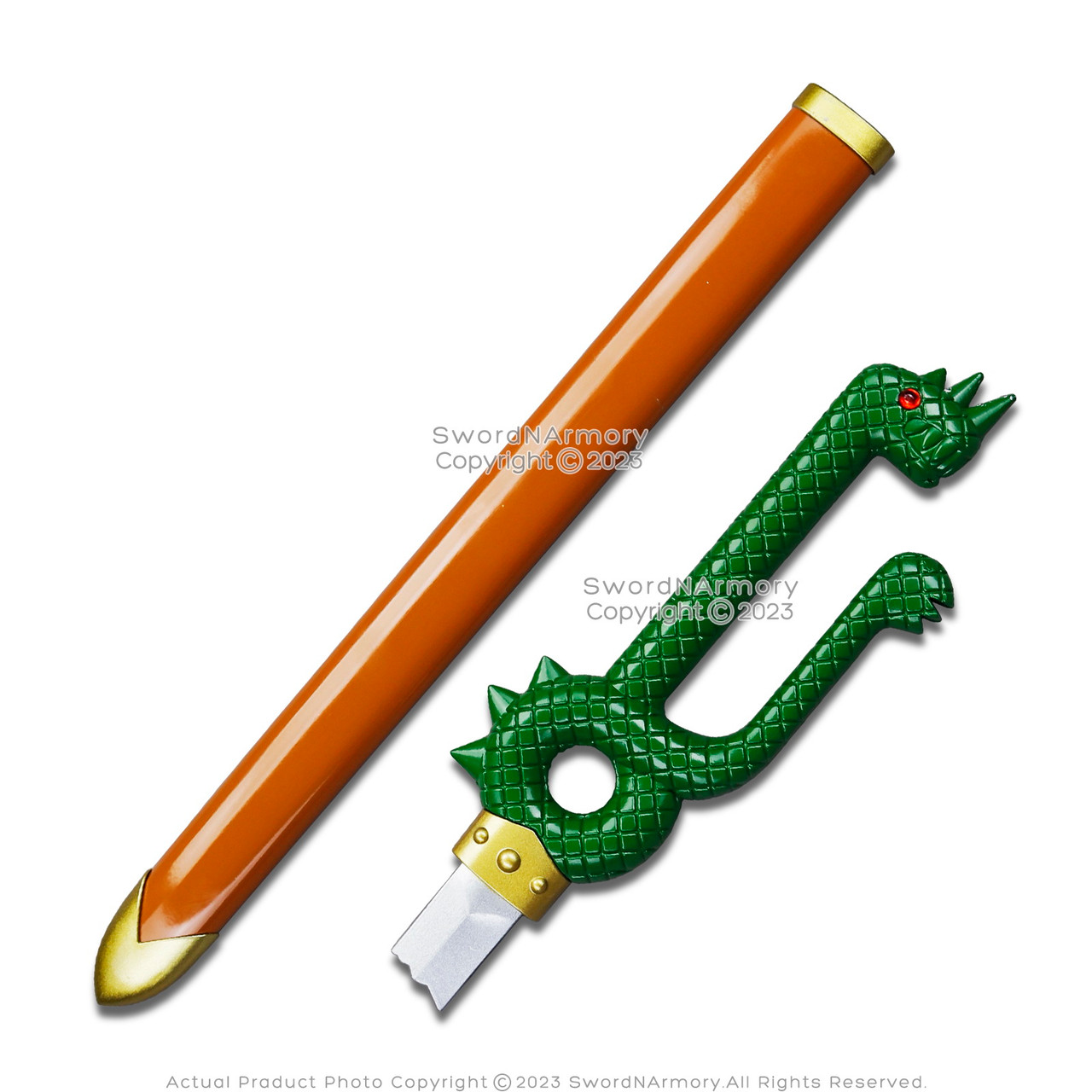 30.5" Dragon Handle Meliodas Wrath Sword Fiberglass Broken Blade Sins ...