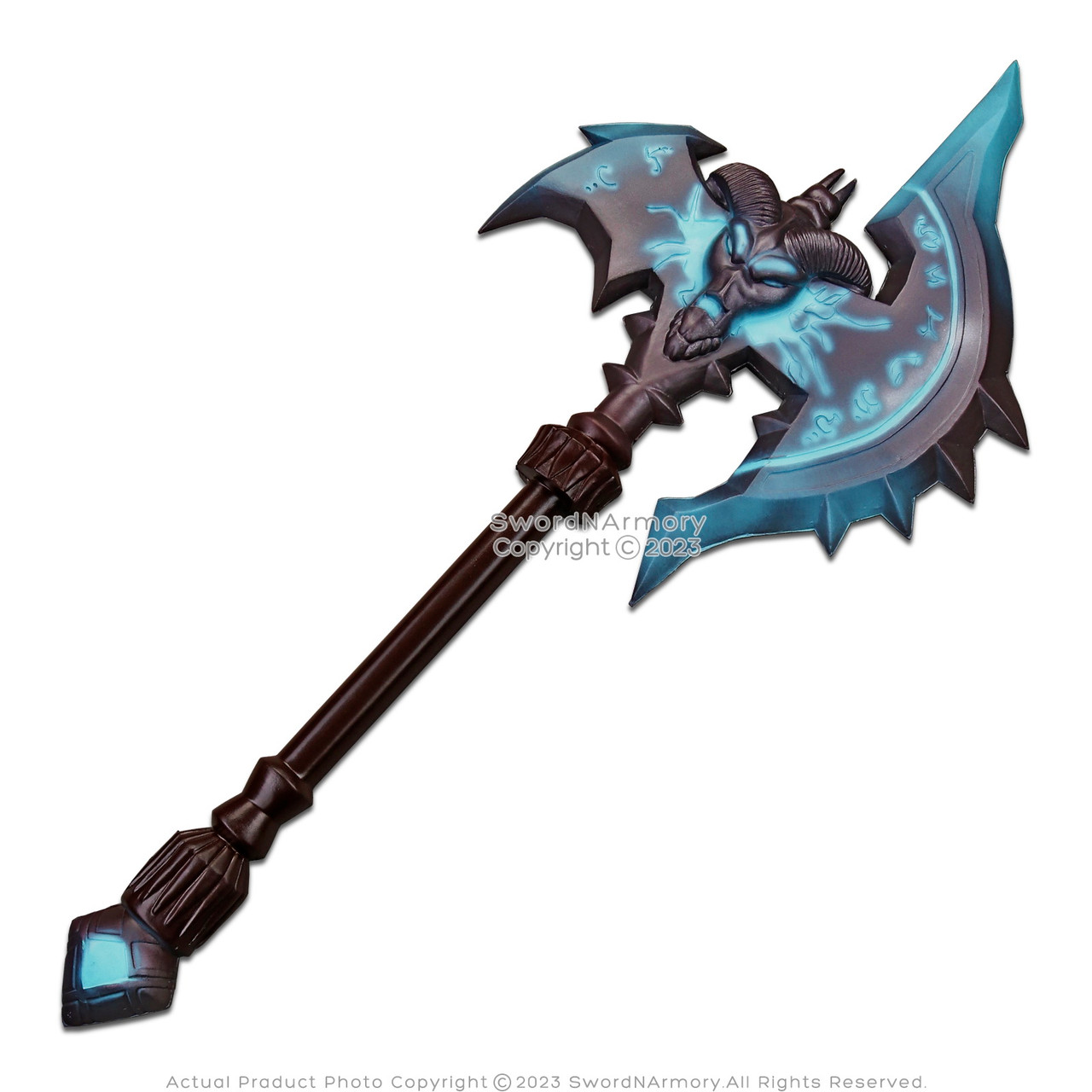 36" Shadowmourne Foam Axe WOW Knight Paladin Warrior Fantasy Video Game ...