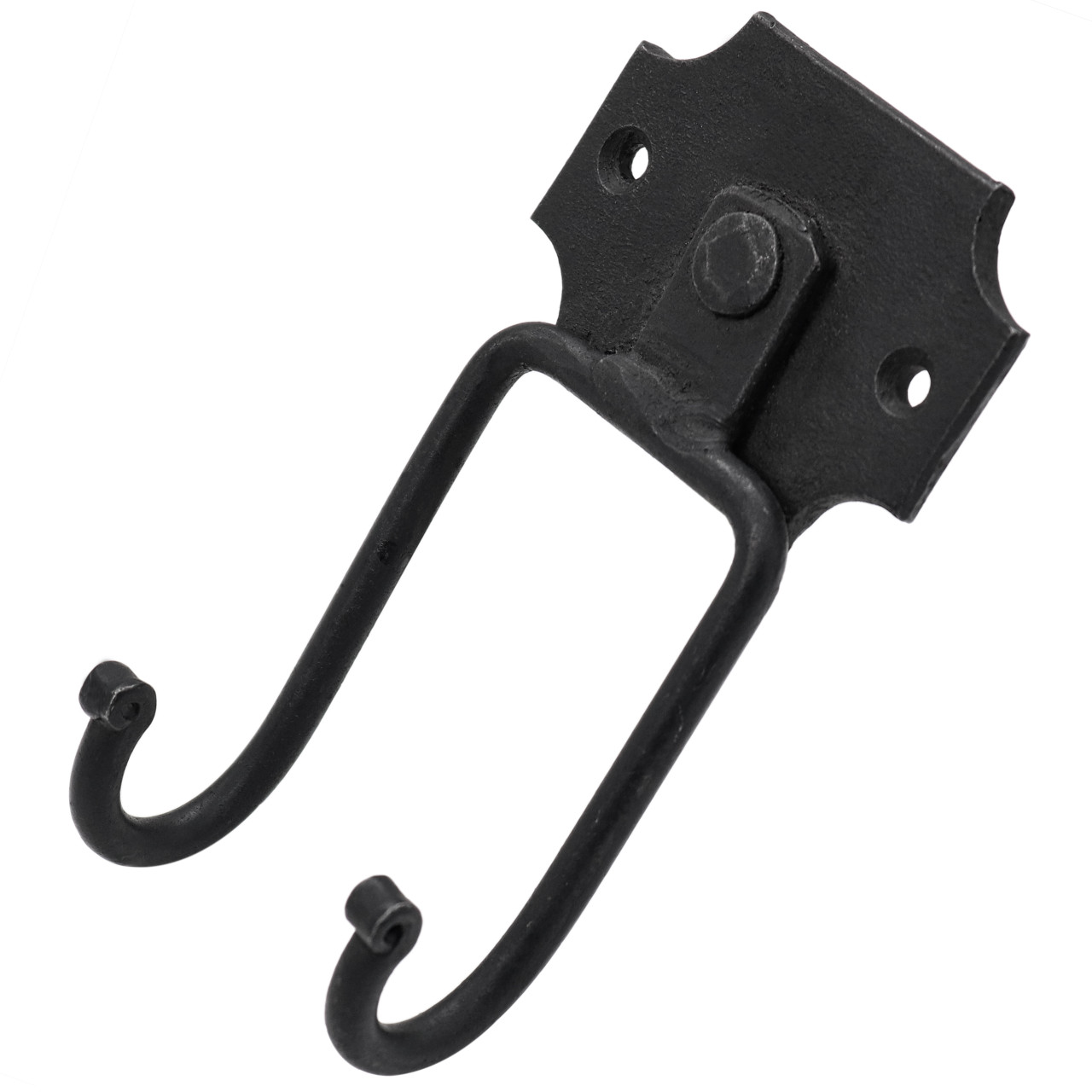 Mythrojan slender Sword Wall mount in forged black finish: Universal ...