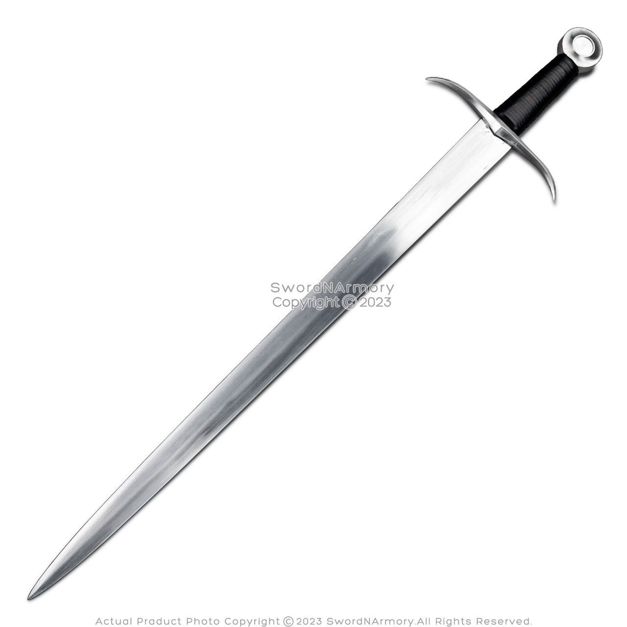 7022 35" Function Arming Short Sword Medieval Sharp Tang Type XV Blade ...