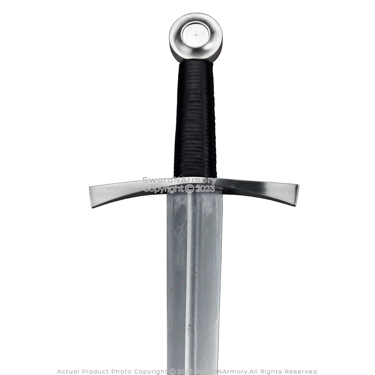 35” Function Arming Sharp Sword Medieval Full Tang 1060 Steel XVI Type J1