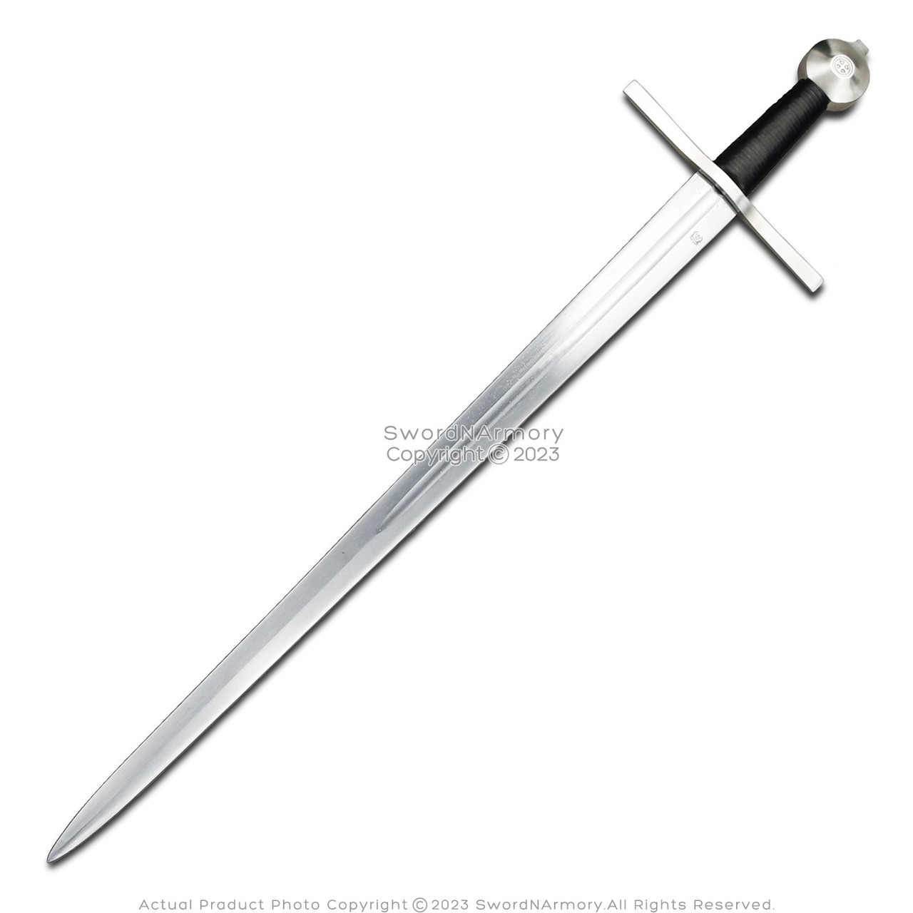 7018 36" Function Arming Short Sword Medieval Sharp Tang XVI Type W ...
