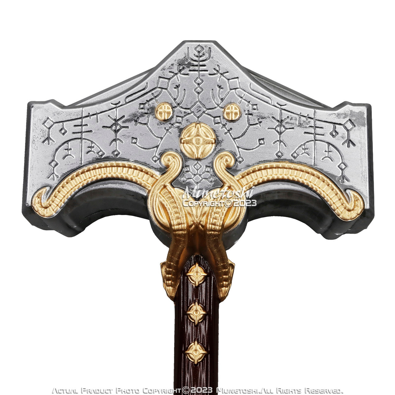 19" Foam GoW Mjolnir Thor Hammer Aesir Norse God Video Game Fantasy ...