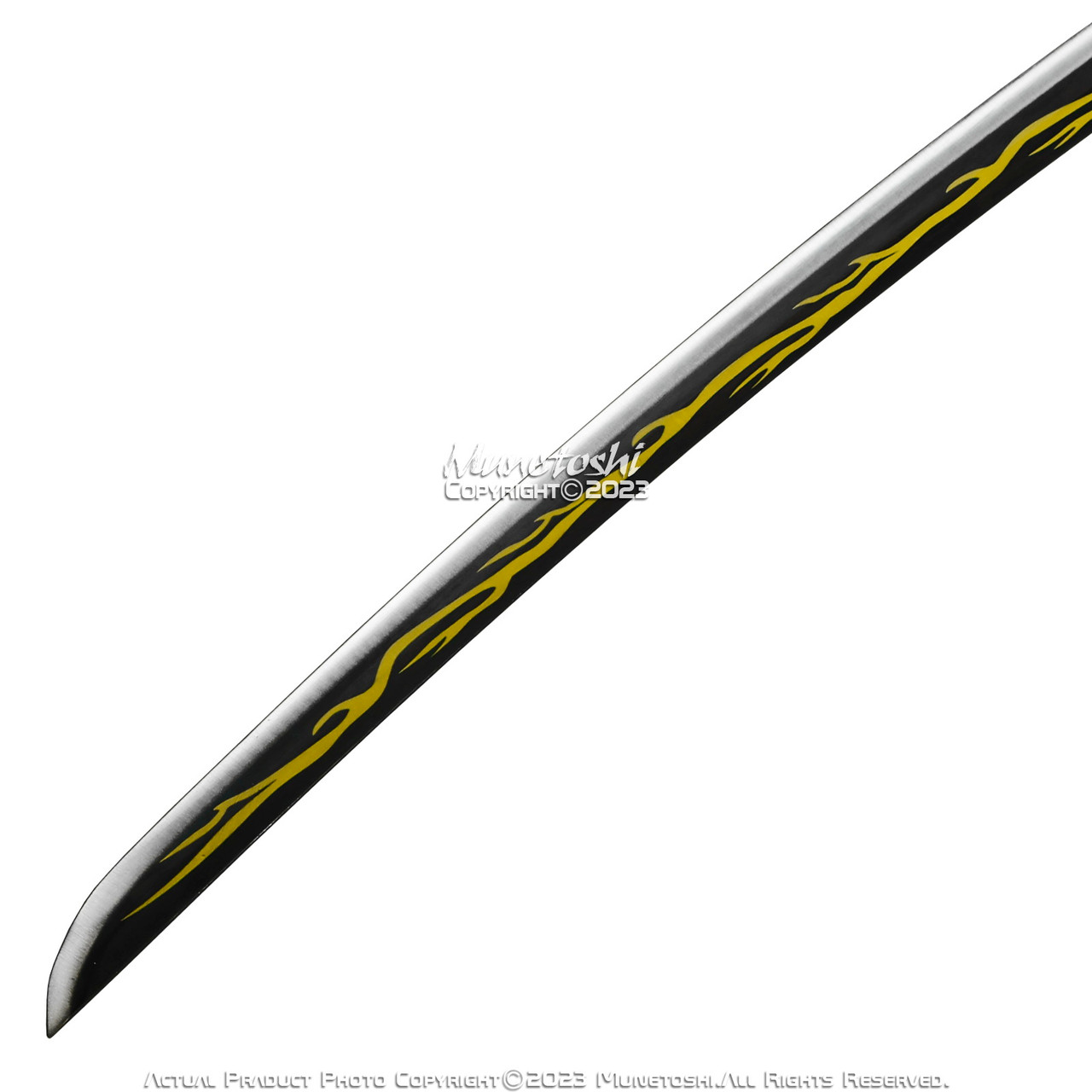 Demon Anime Samurai Sword 1045 Steel Functional Sun Beast Thunder Wind ...