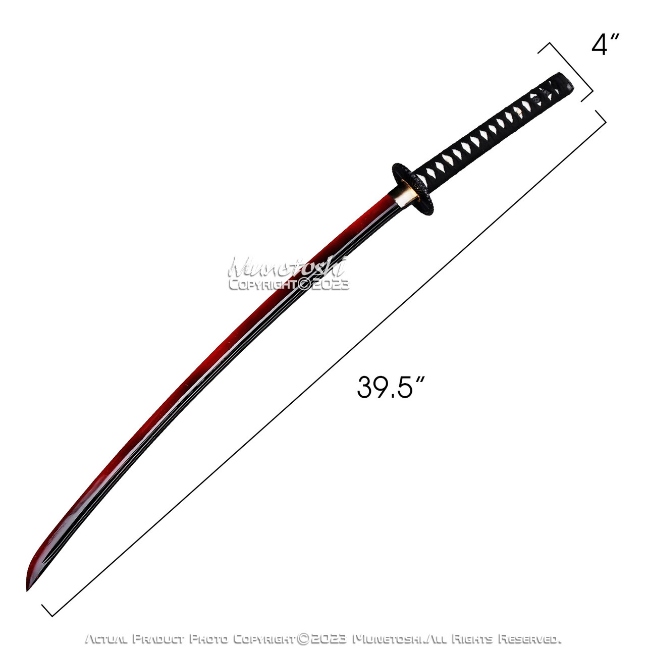 Demon Anime Samurai Sword 1045 Steel Functional Sun Beast Thunder Wind ...