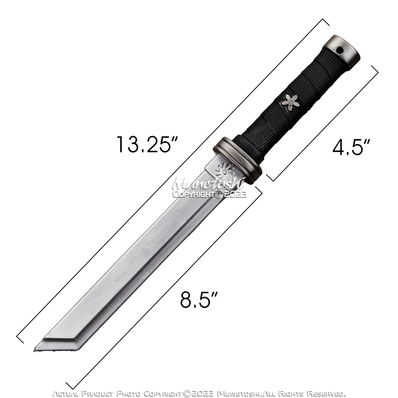 13" Foam Tanto Dagger Knife Japanese Sun Samurai Amaterasu Shogun ...