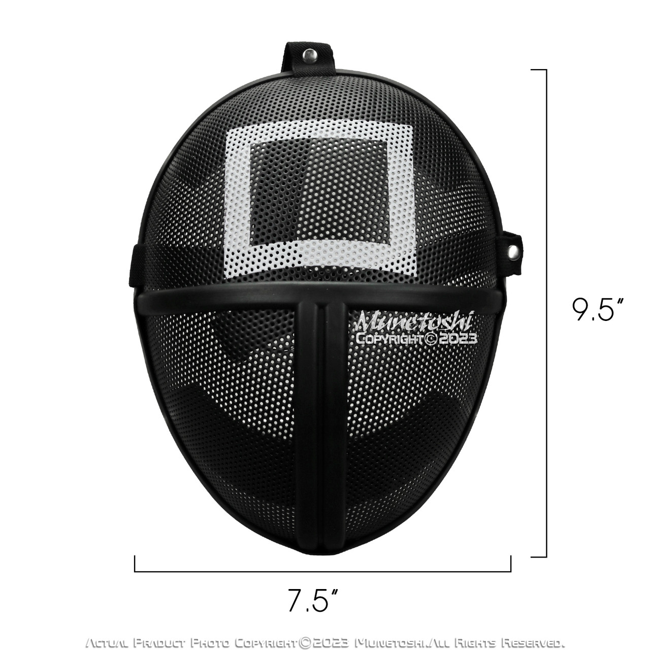 Squid Game Mask Guard Shape TV Show Prop Costume Square