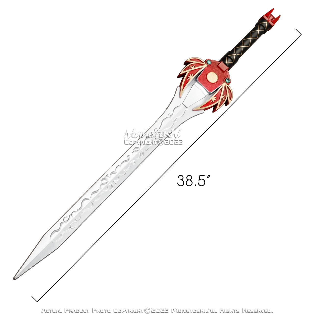 39.5" Foam Mighty Power Red Ranger Sword Super Sentai Show Anime ...
