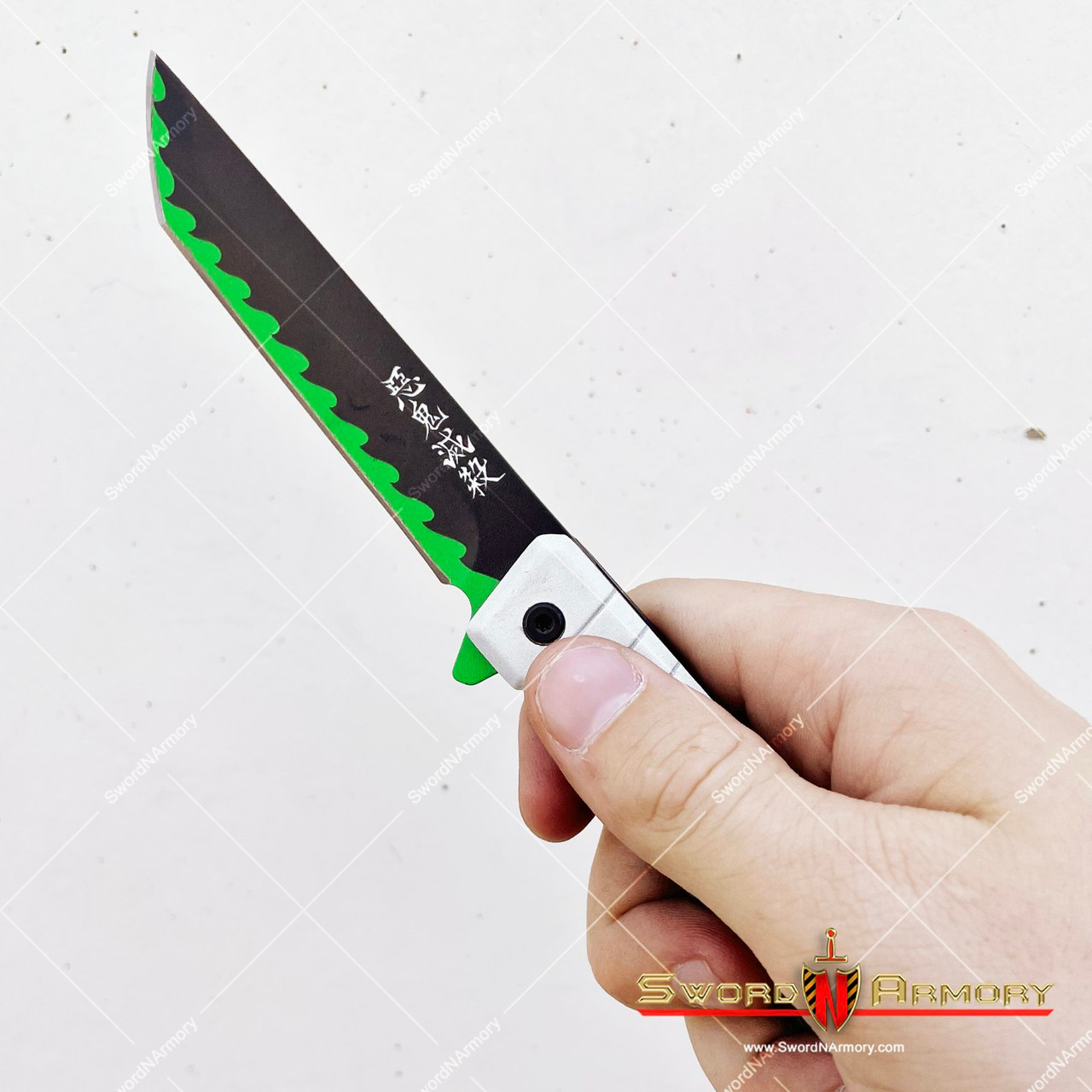 9" Demon Killer Anime Spring Assisted Folding Pocket Knife Nine Styles