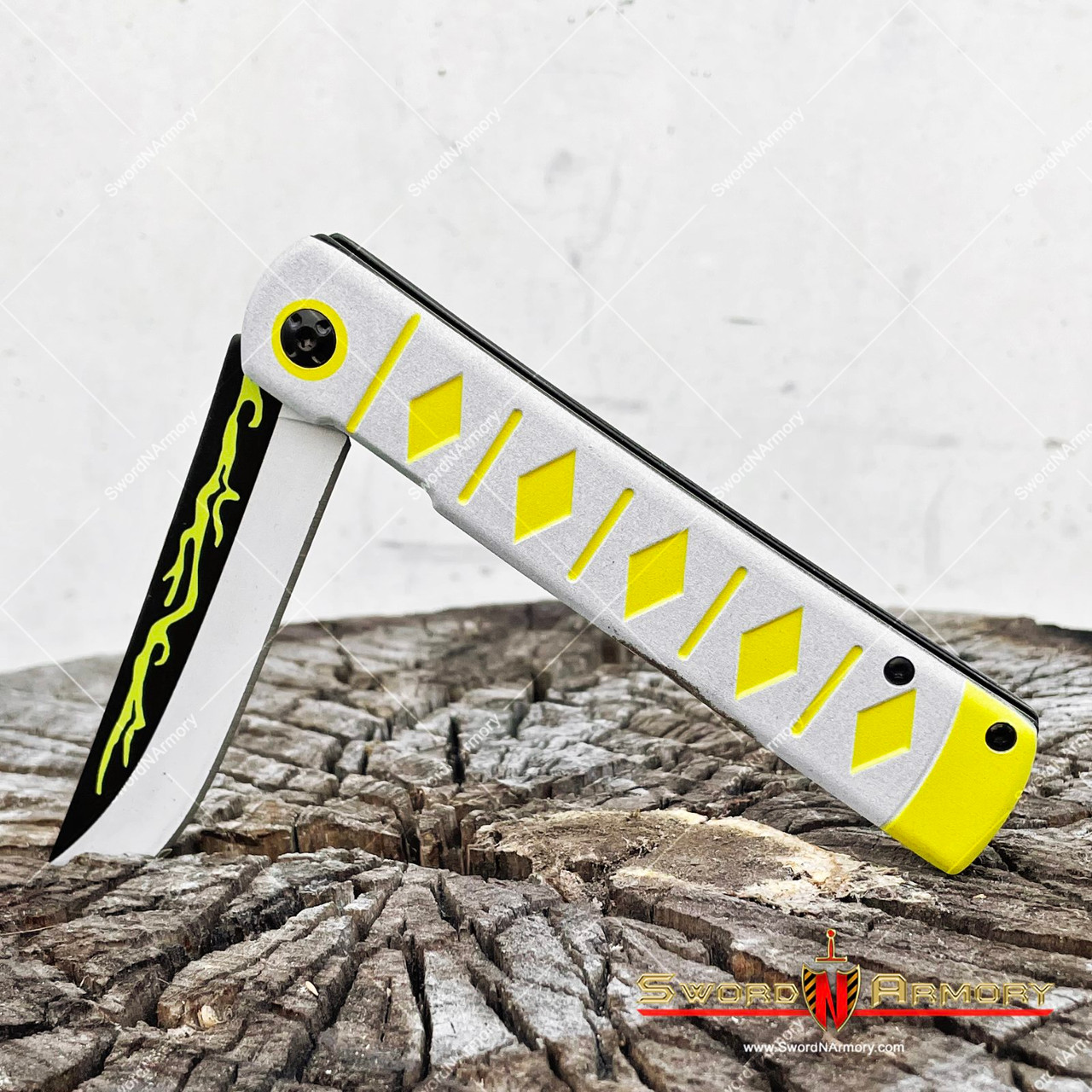 9" Demon Killer Anime Spring Assisted Folding Pocket Knife Nine Styles
