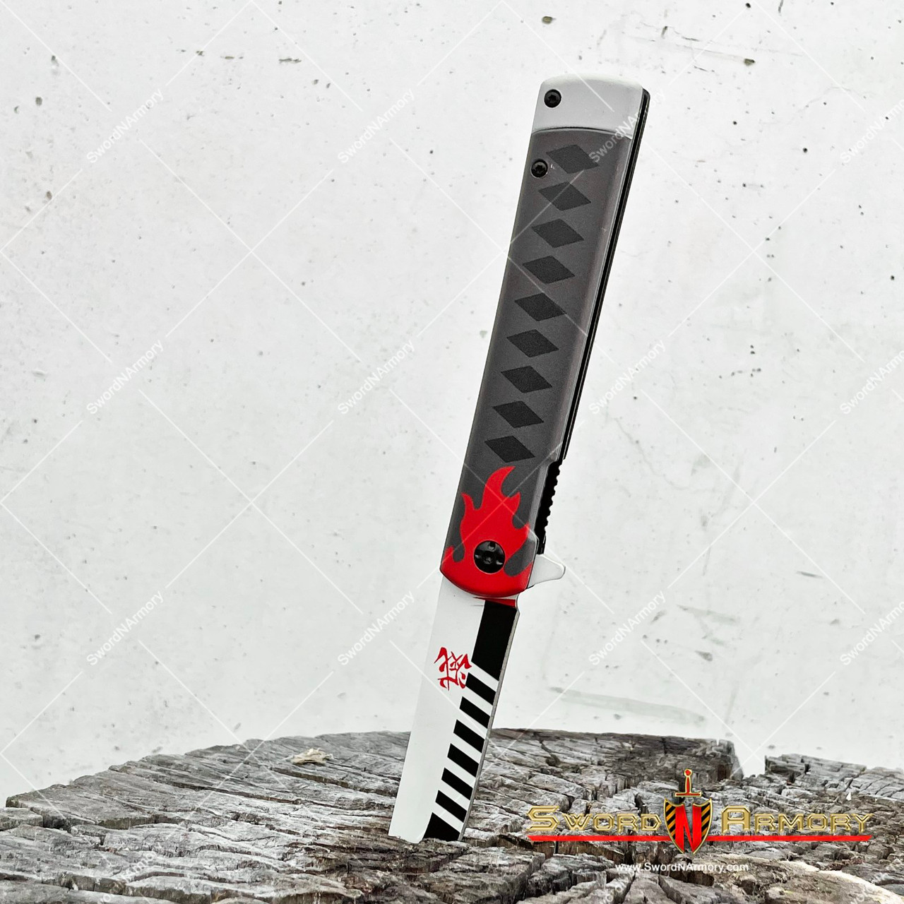 9" Demon Killer Anime Spring Assisted Folding Pocket Knife Nine Styles