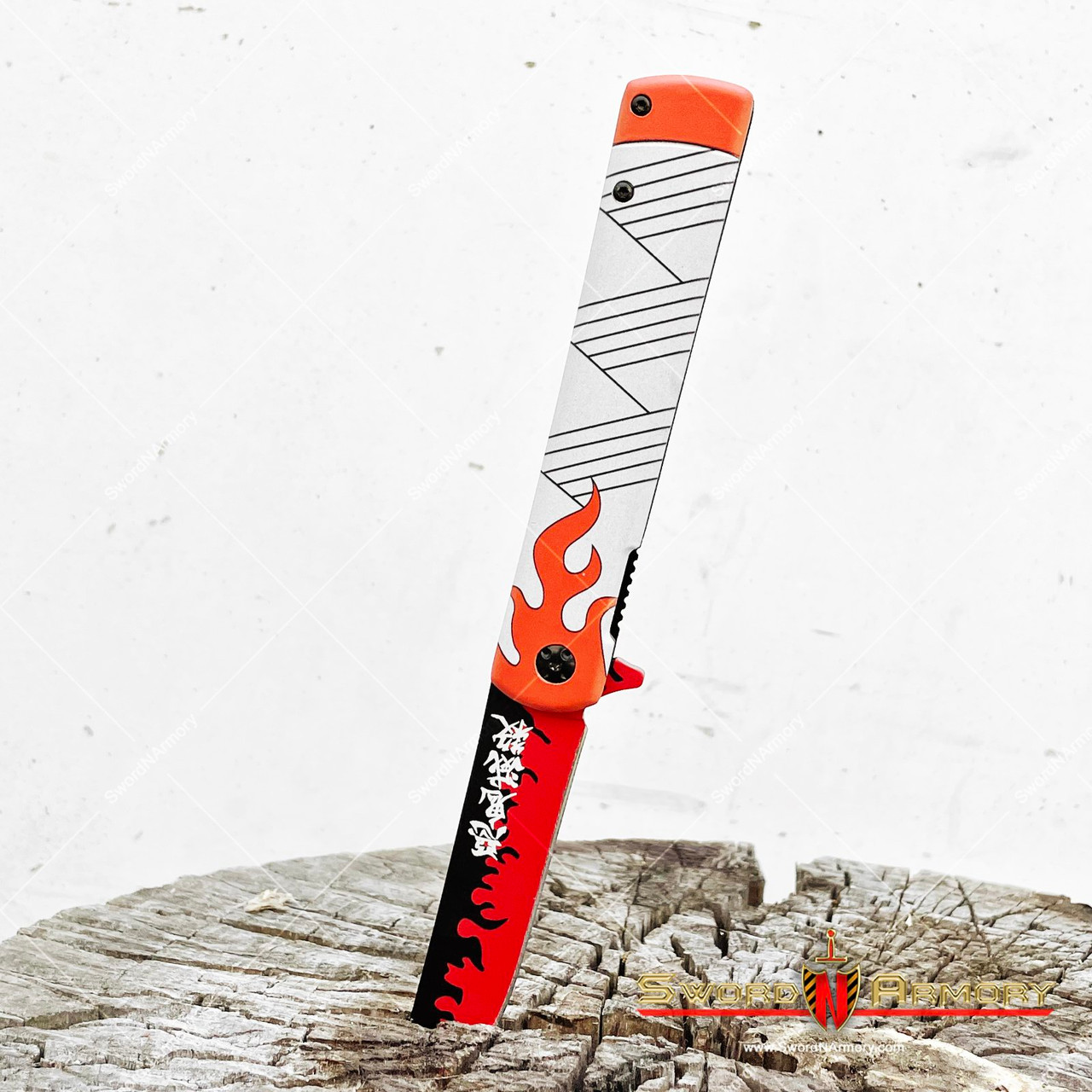 9" Demon Killer Anime Spring Assisted Folding Pocket Knife Nine Styles
