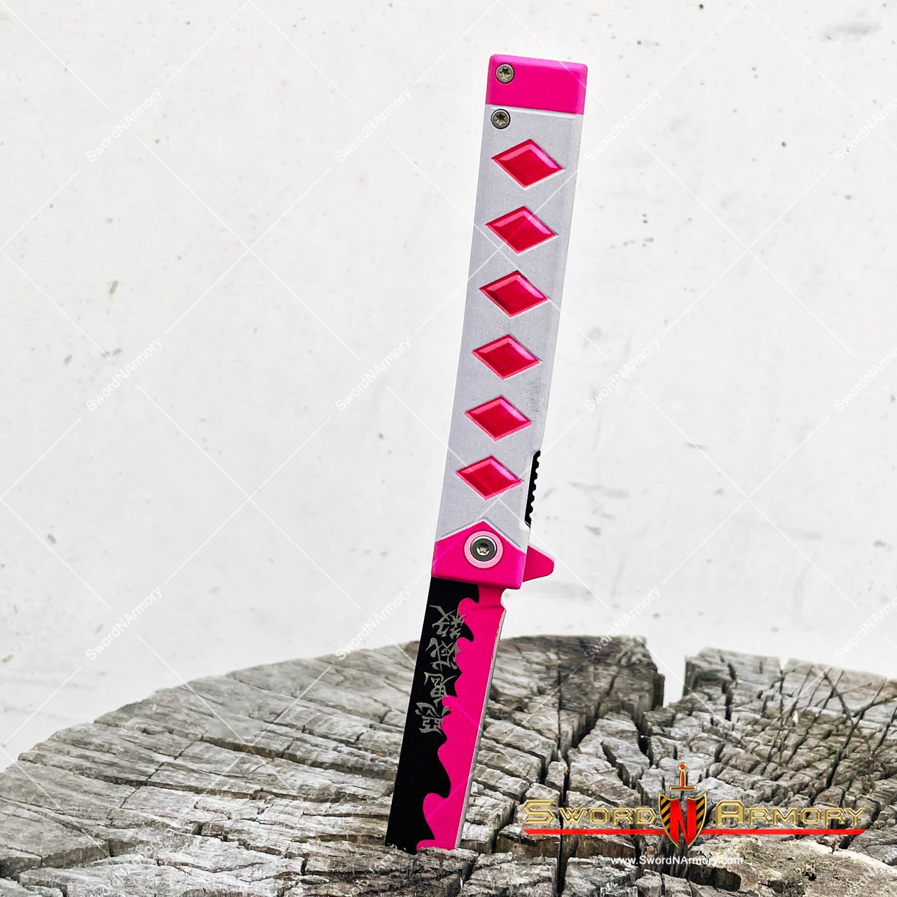 9" Demon Killer Anime Spring Assisted Folding Pocket Knife Nine Styles