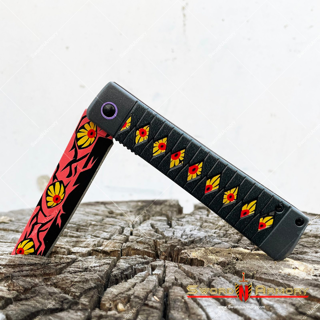 9" Demon Killer Anime Spring Assisted Folding Pocket Knife Nine Styles