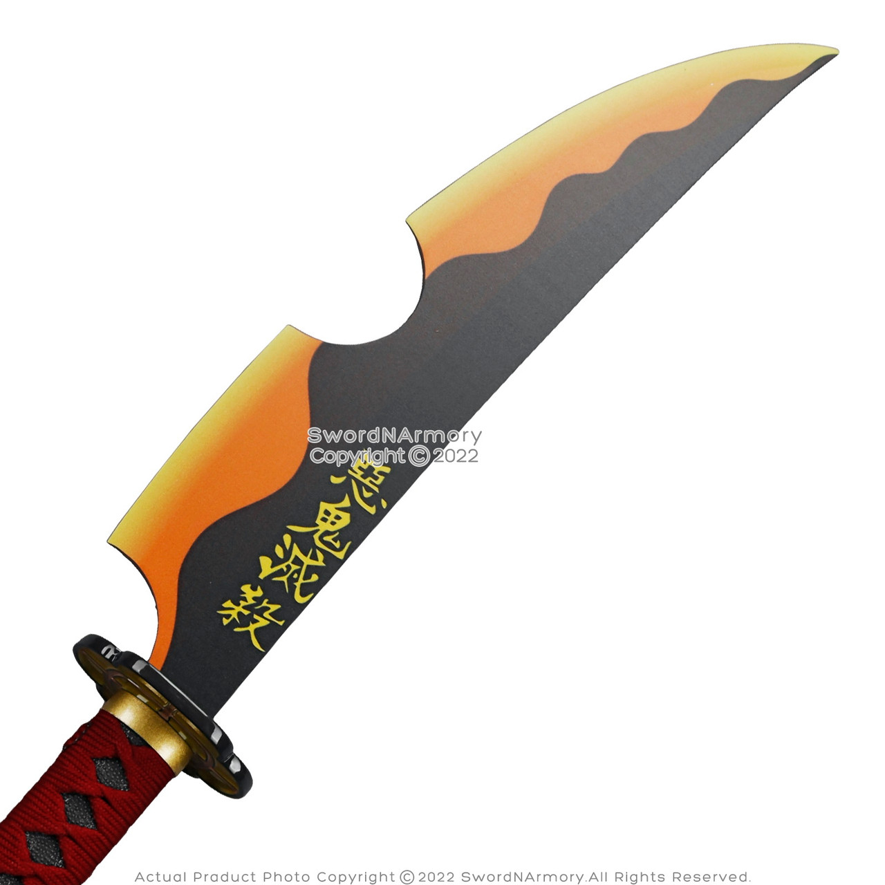 Tengen Uzui Pair 30.5" Stainless Steel Demon Killer Nichirin Cleaver ...
