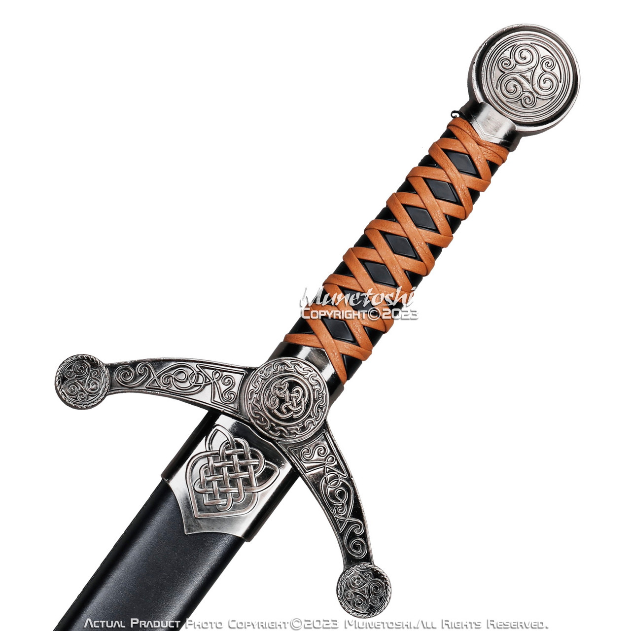 40.5" Celtic Long Sword Scots Irish Welsh Medieval Stainless Steel ...