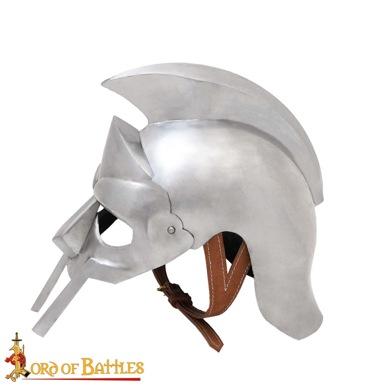 Legendary "Maximus" Gladiator Steel Helmet