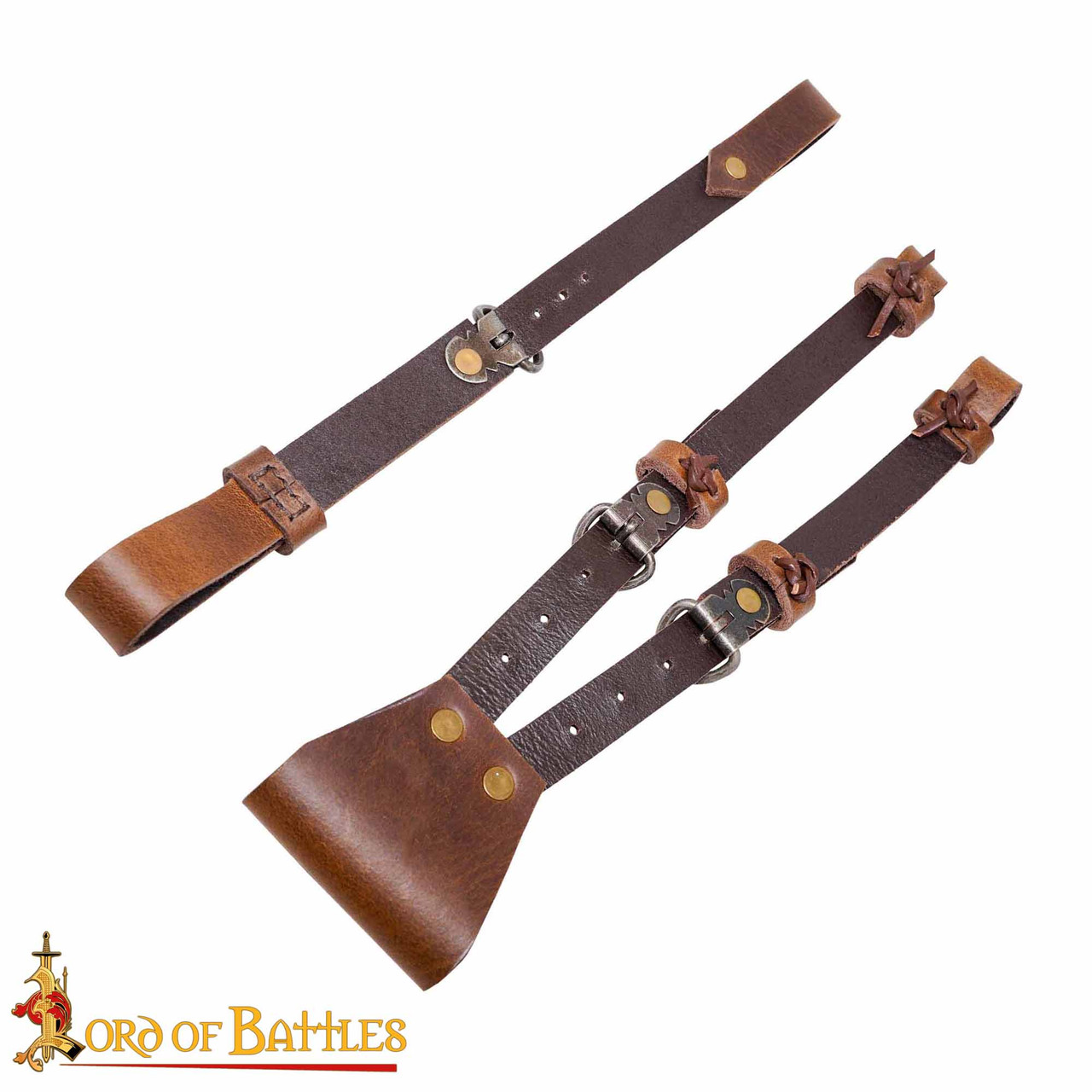 Medieval Sword Hanging Genuine Leather Belts