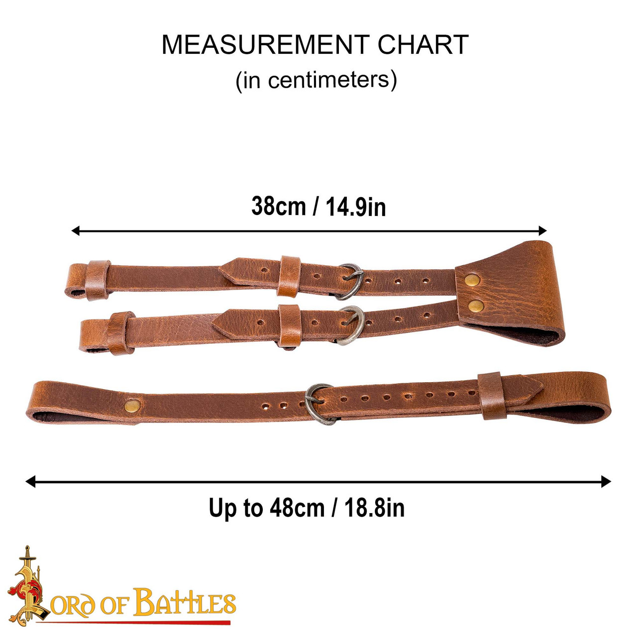 Medieval Sword Hanging Genuine Leather Belts