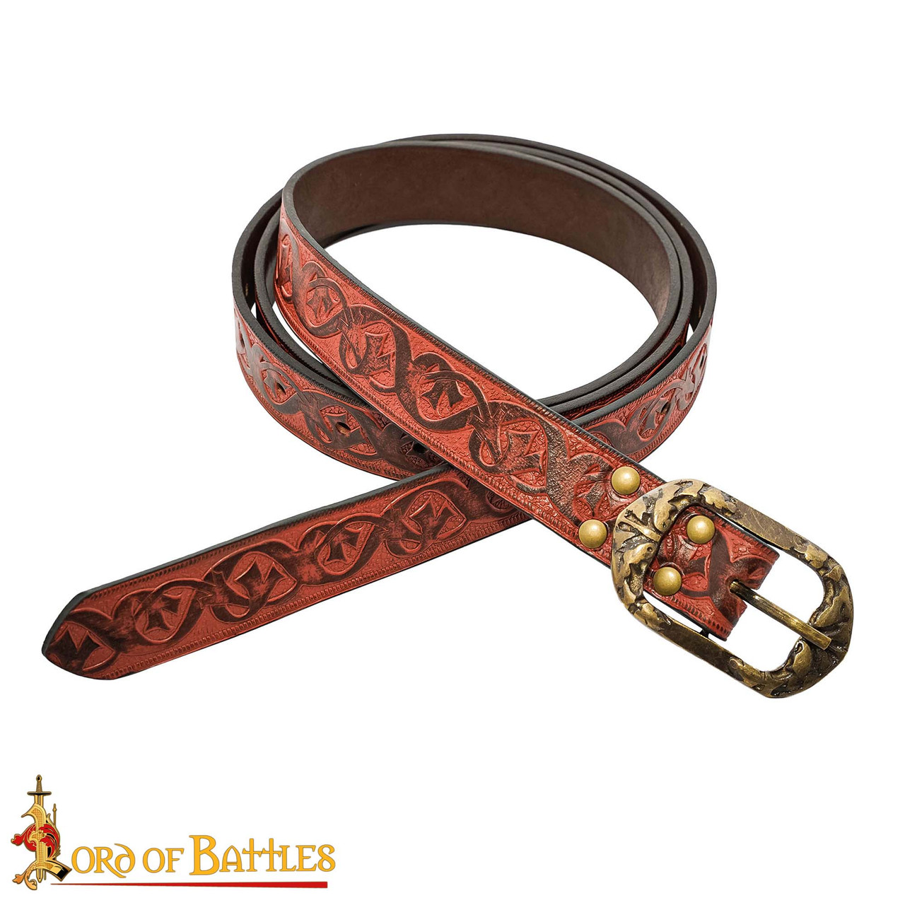 Handcrafted Fantasy Genuine Leather Belt