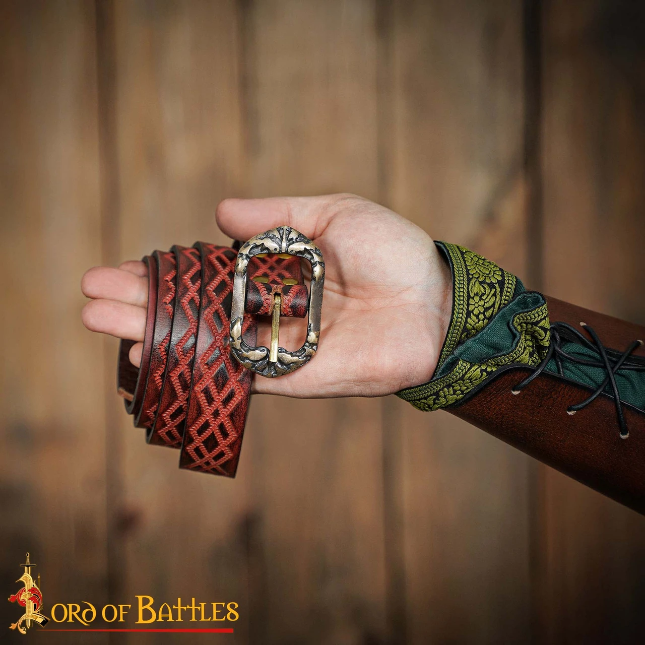 Fantasy Ranger Handcrafted Genuine Leather Belt