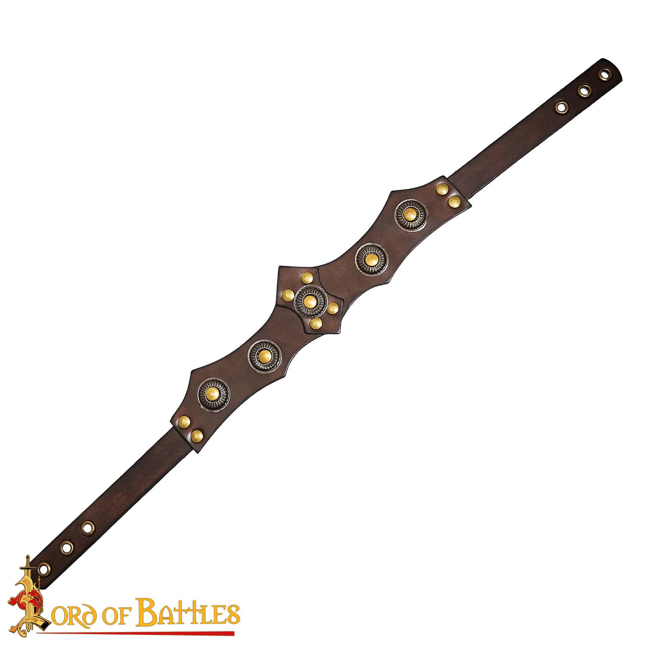 Fantasy Princely Leather Unisex Headband in Three Colours
