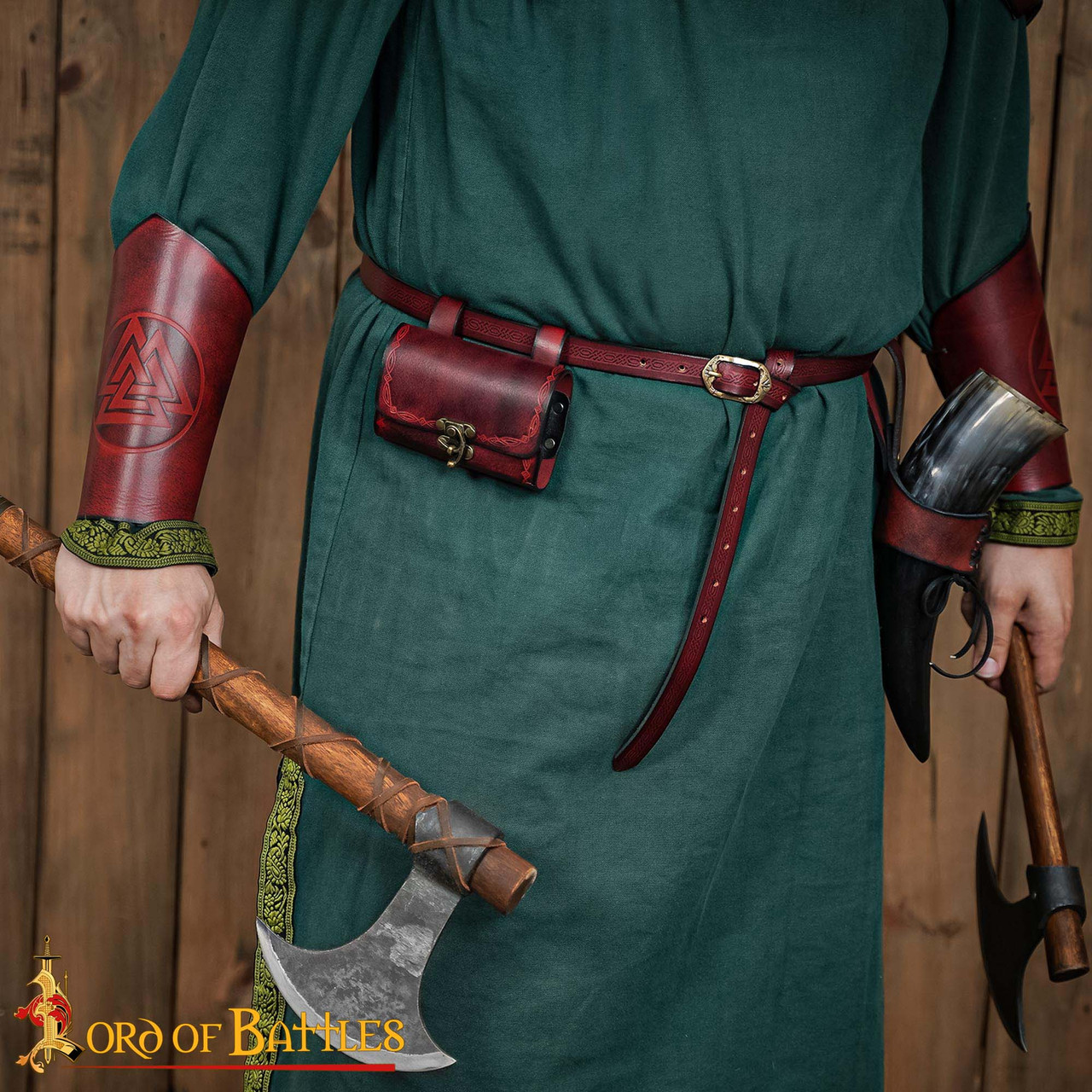 The Elfic Potion Belt Pouch with Mini Glass Bottles