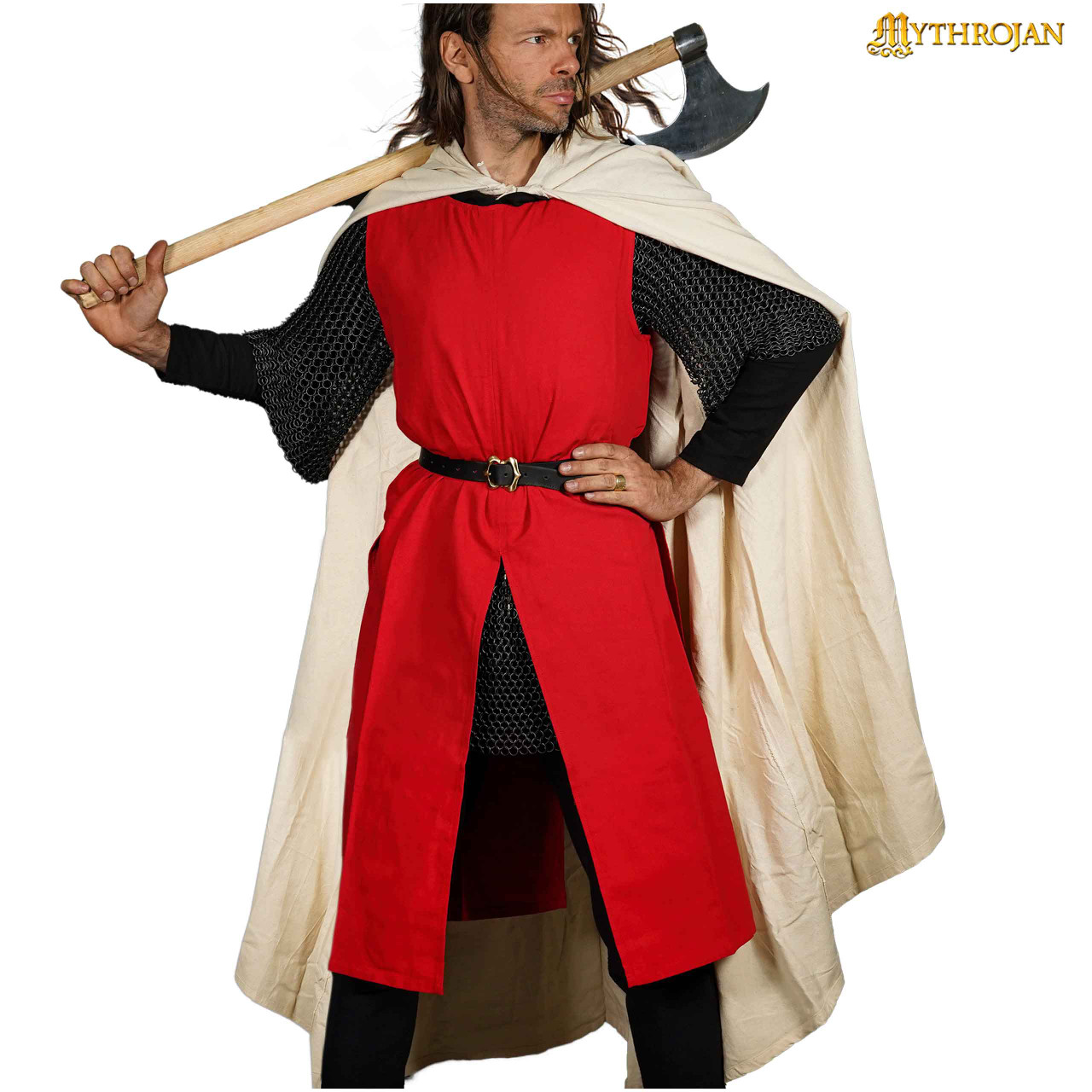 Mythrojan “Medieval Scout” Canvas Cape /Cloak 100% Cotton Medieval ...