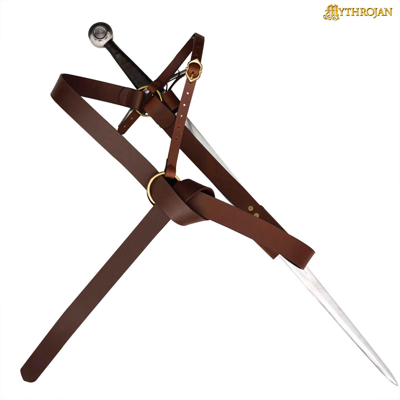 Mythrojan Geralt Back Scabbard, Ideal for LARP Cosplay and Medieval ...