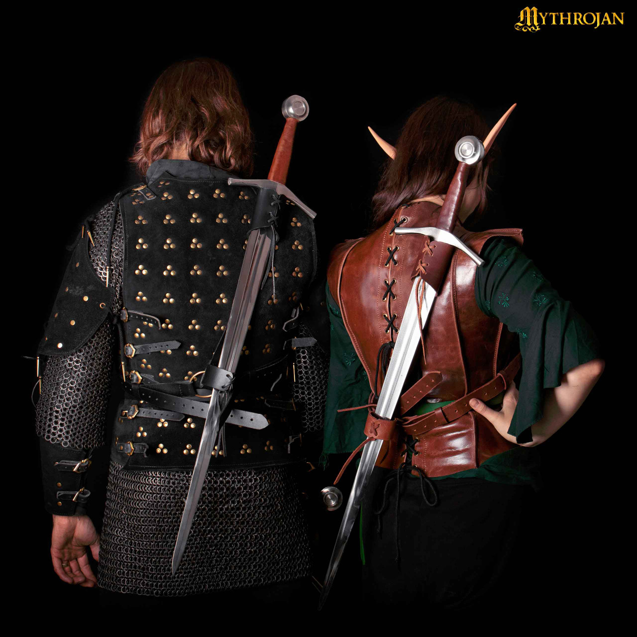 Mythrojan Geralt Back Scabbard, Ideal for LARP Cosplay and Medieval ...