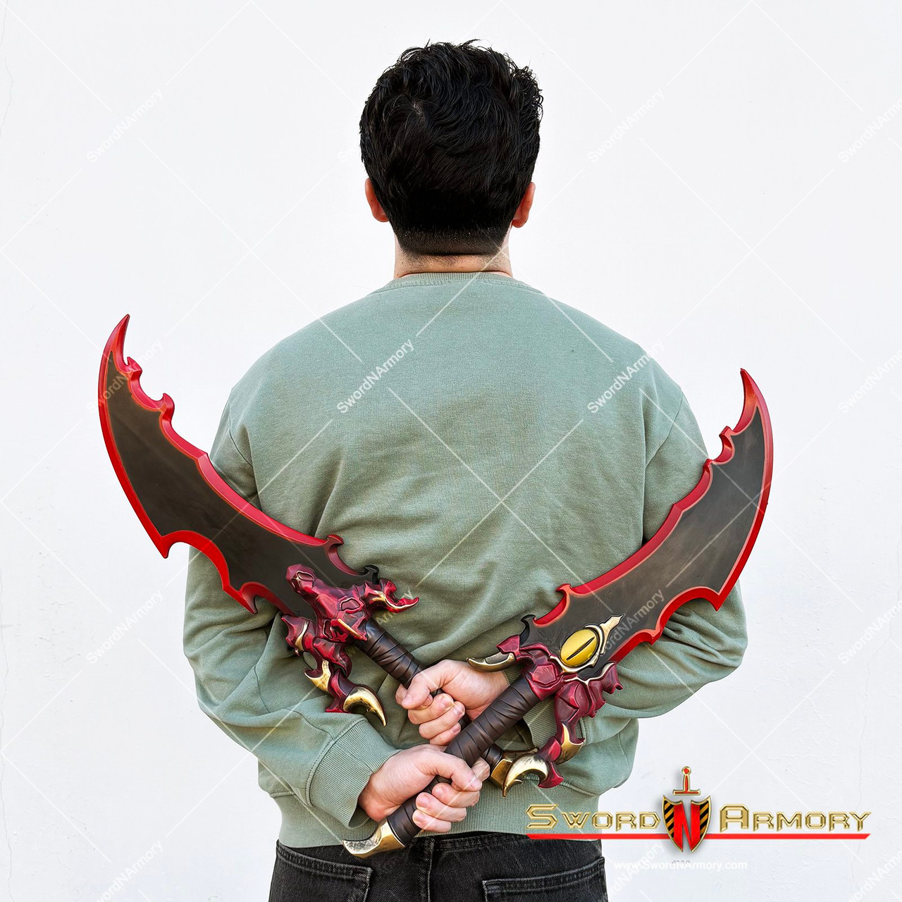Munetoshi 25" Demon King's Dagger Solo Foam Replica Anime Cosplay Prop ...