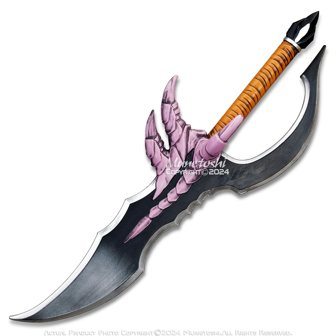 Munetoshi 26" Silver Kasaka Venom Fang Dagger Solo Foam Replica Anime ...