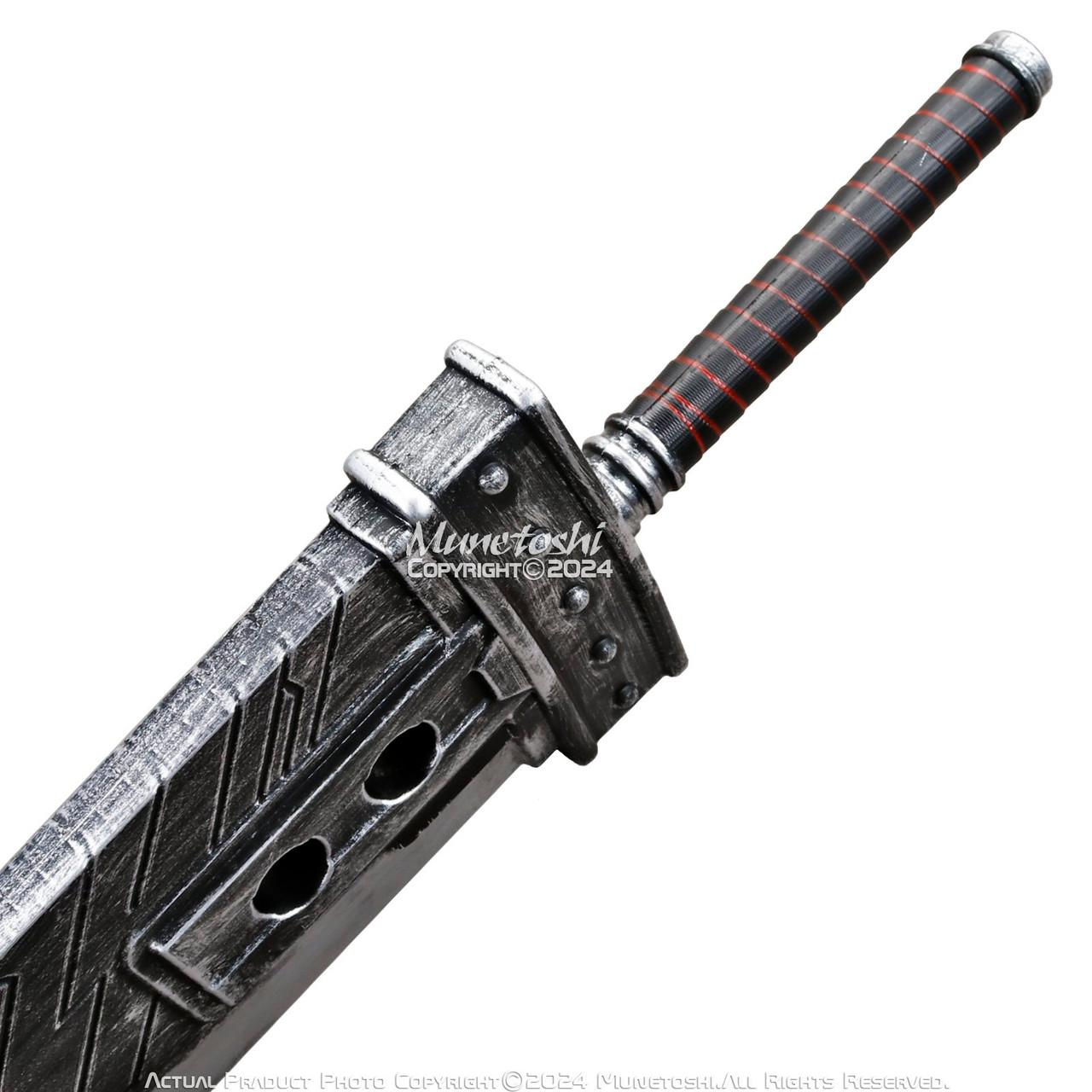 Munetoshi 56.5" Foam Fantasy Buster Sword Replica Textured Blade ...