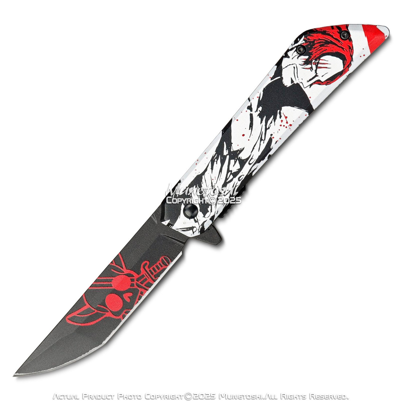 8" One Piece Straw Hat Pirates Shanks Red Edition Tactical Camping ...