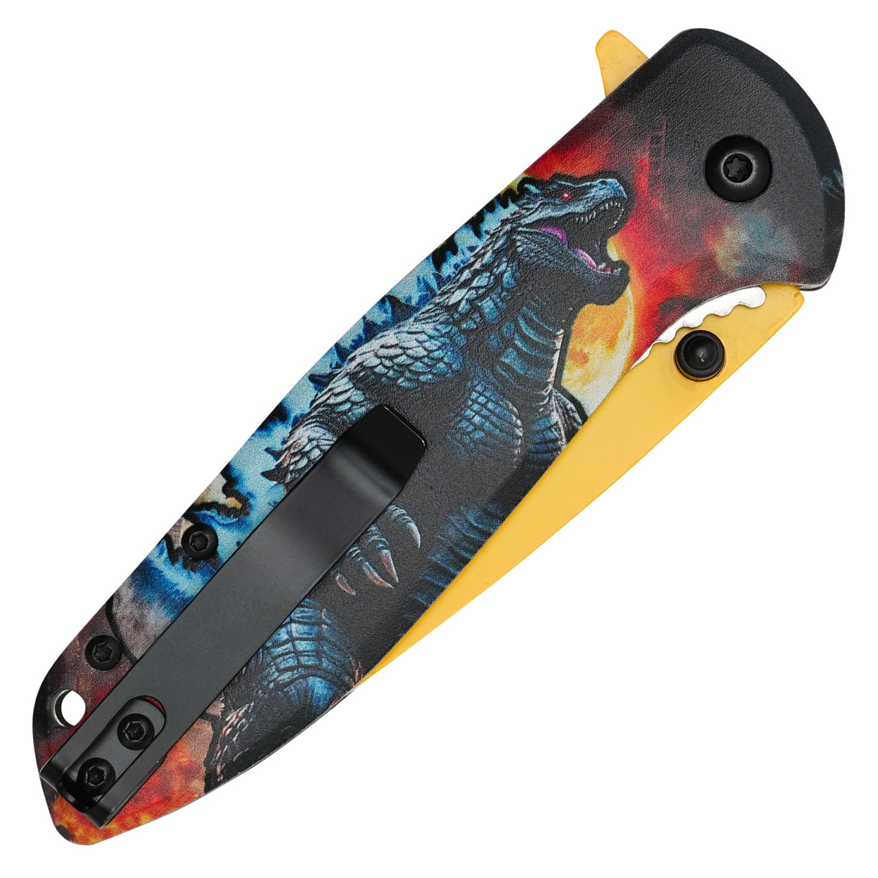 ''8 Monster Kaiju Folding Knife