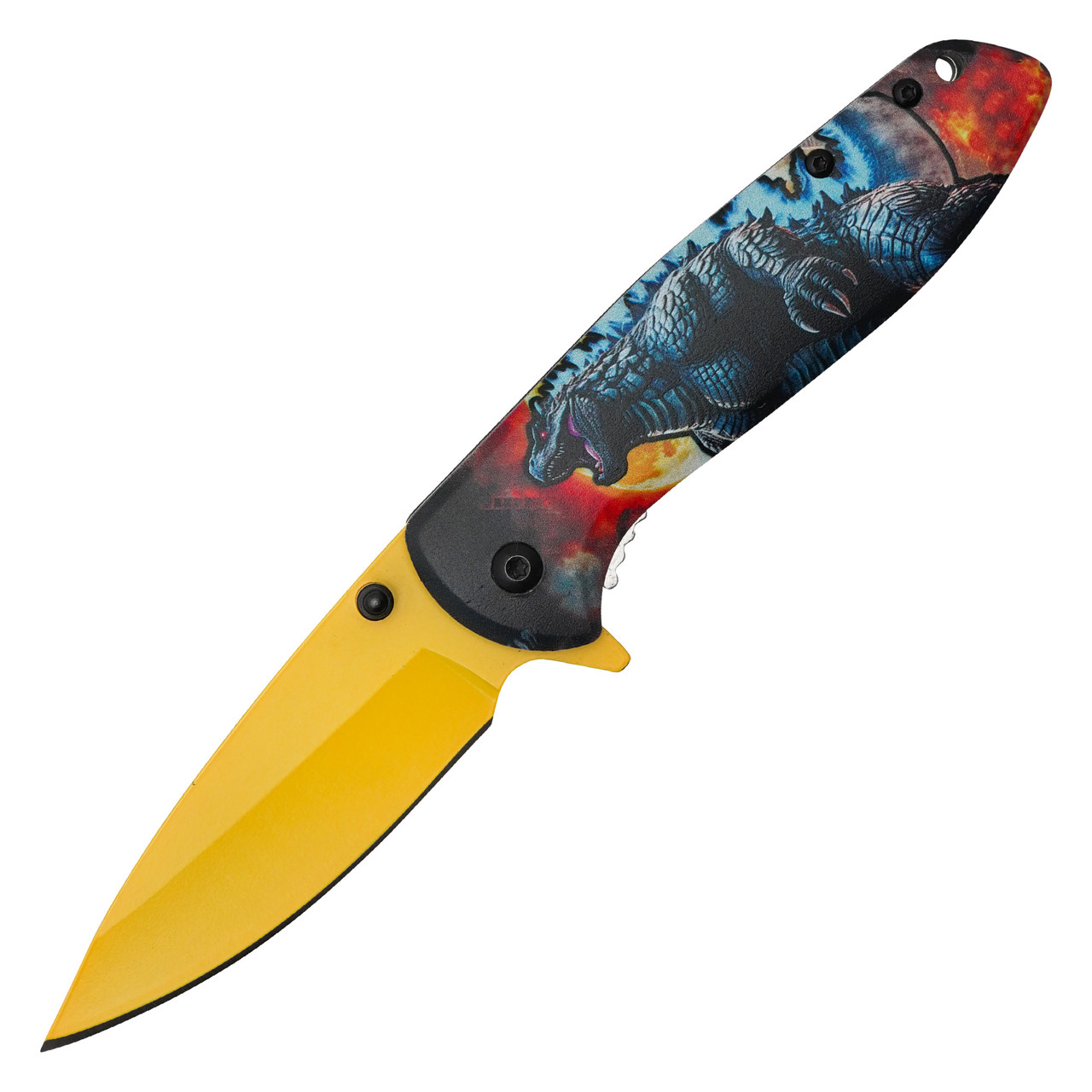''8 Monster Kaiju Folding Knife