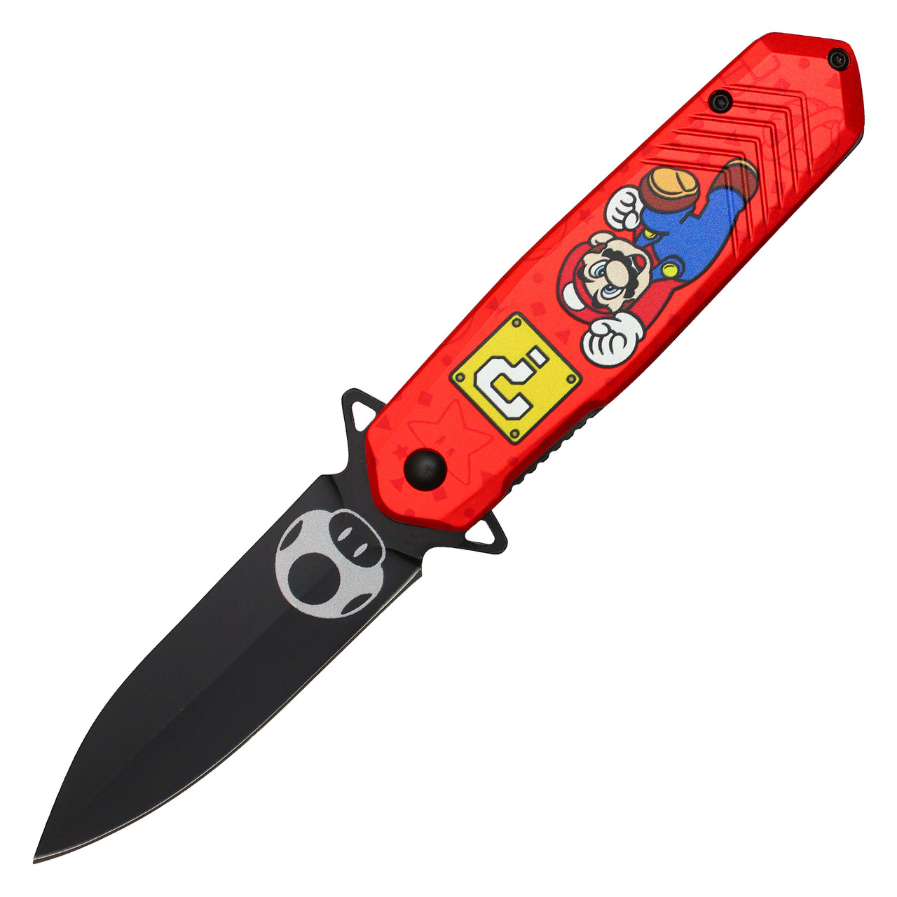9'' Mario Plumber Jumping Folding Knife