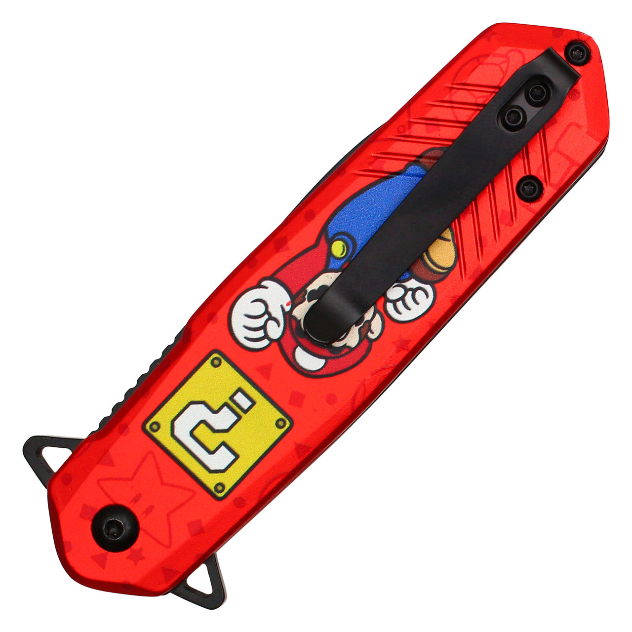 9'' Mario Plumber Jumping Folding Knife