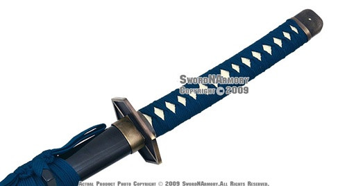 This is the Sosuke Aizen Anime Sword Cosplay Samurai Replica. The blade ...