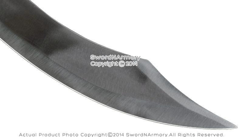 16" Middle Eastern Dagger Short Scimitar Historical Medieval Sword with ...