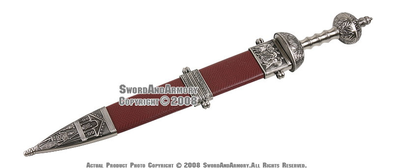 Roman Gladius Sword Maximus Gladiator Medieval Armor with Detail