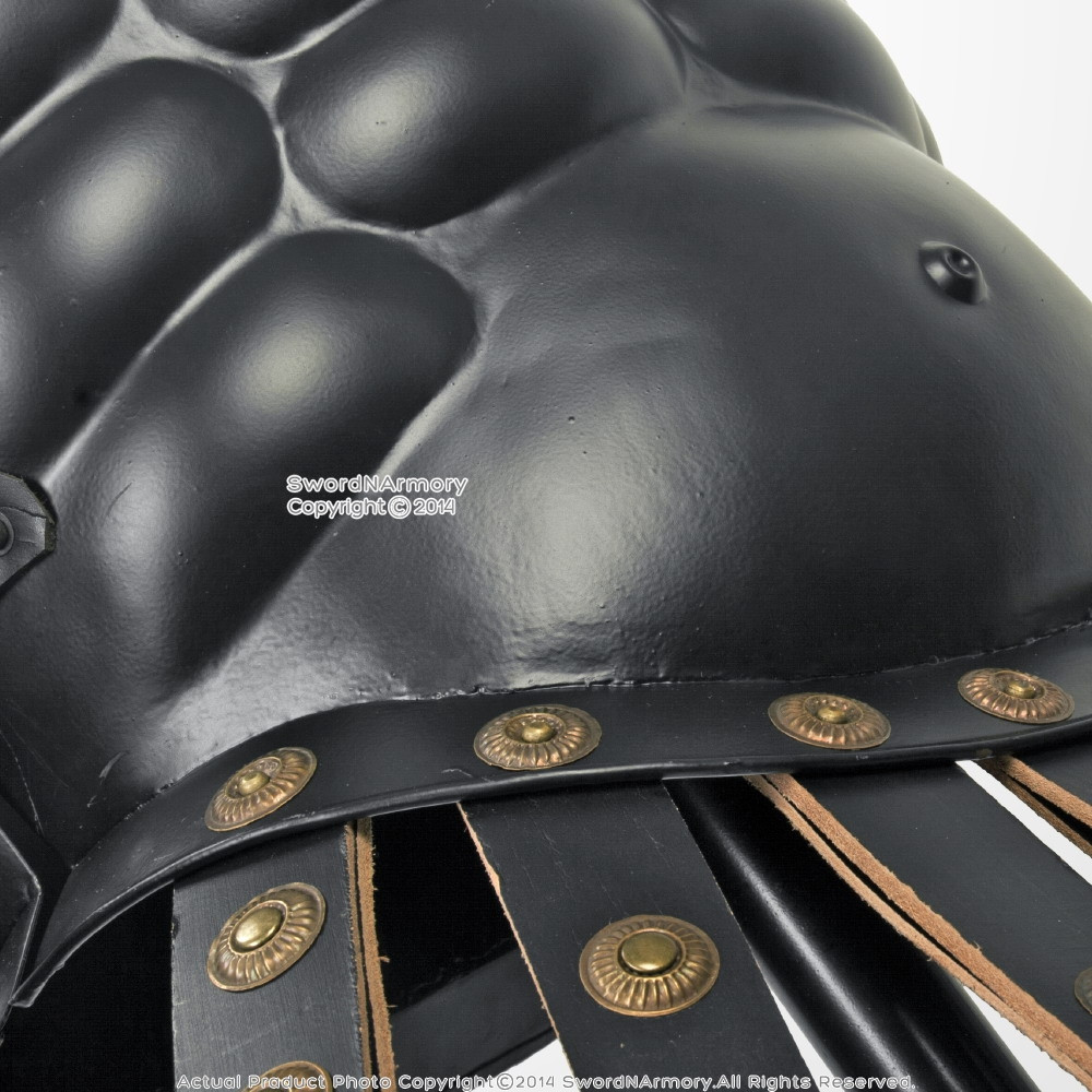 Medieval Roman Body Armor Breast Plate Muscle Cuirass 20G Steel w ...