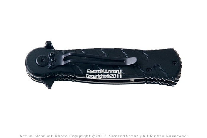 Assisted Opening Double Edge Tactical Folder Knife