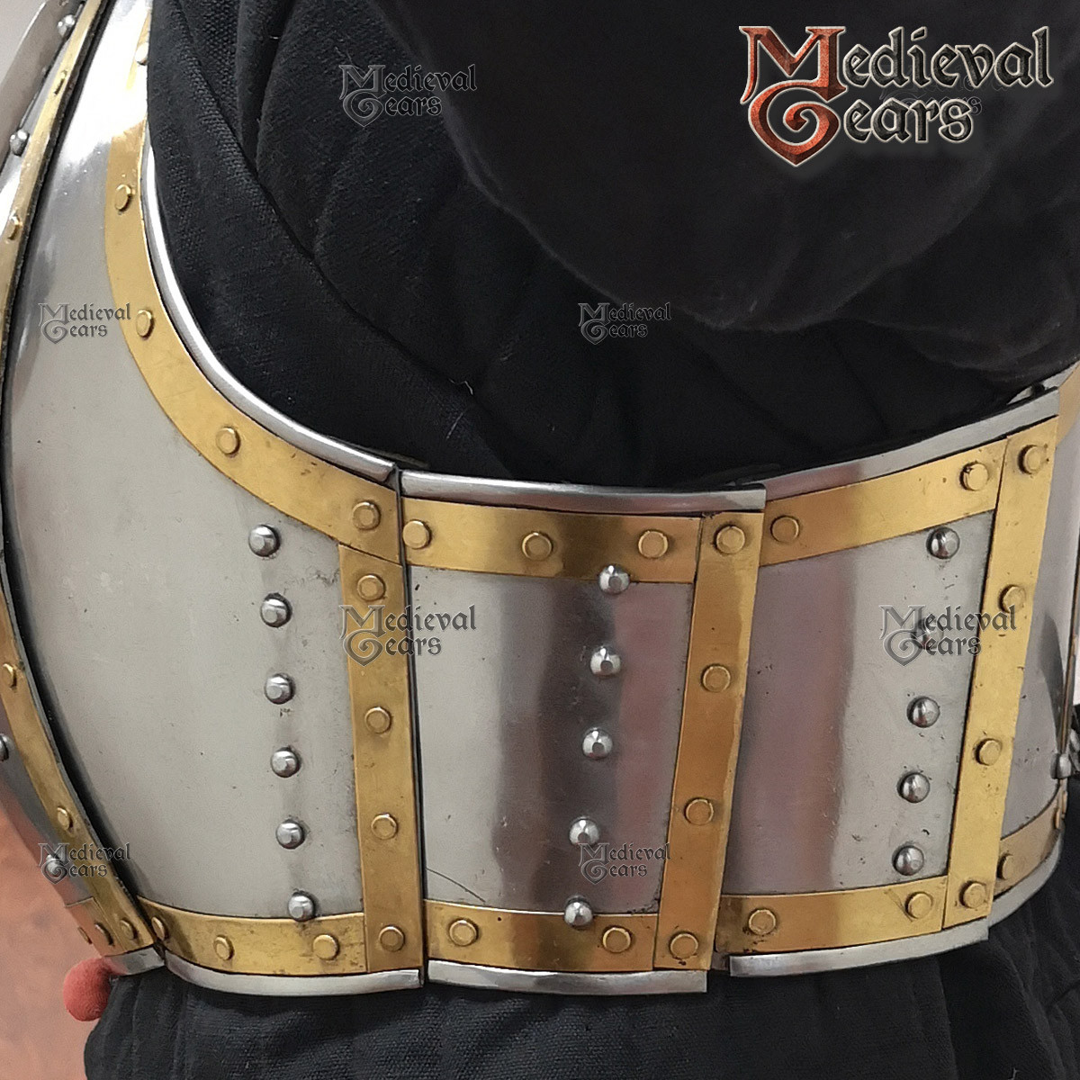 XL Size 14th Century 16G Steel Functional Medieval Churburg Breast ...