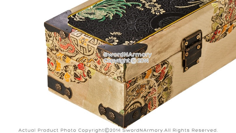 44" Long Deluxe Brocade Locking Storage Carrying Case For Samurai ...