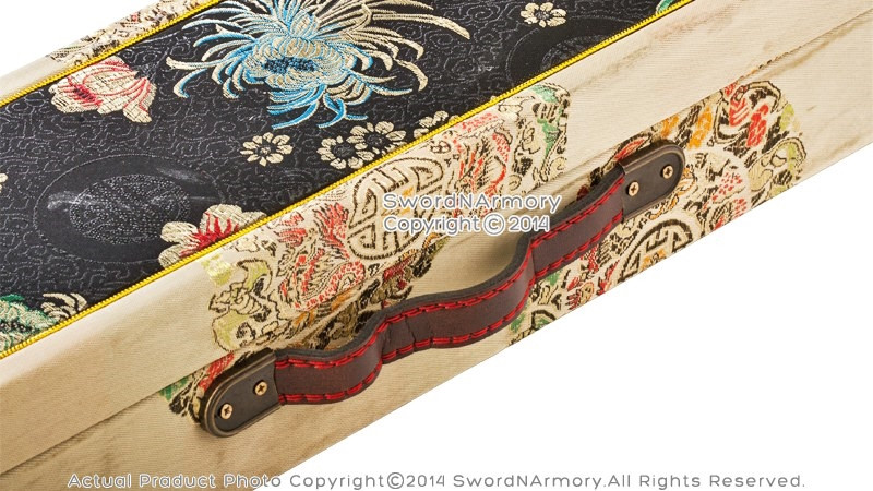 44" Long Deluxe Brocade Locking Storage Carrying Case For Samurai ...
