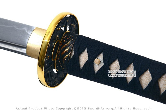 Musashi Handmade Samurai Sword Katana 1060 Differential Harden Steel Sharp